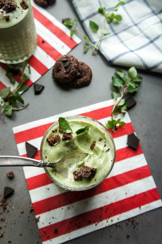 Mint Cookie "Blizzards" - Vegan, Gluten Free (and Secretly Healthy ...