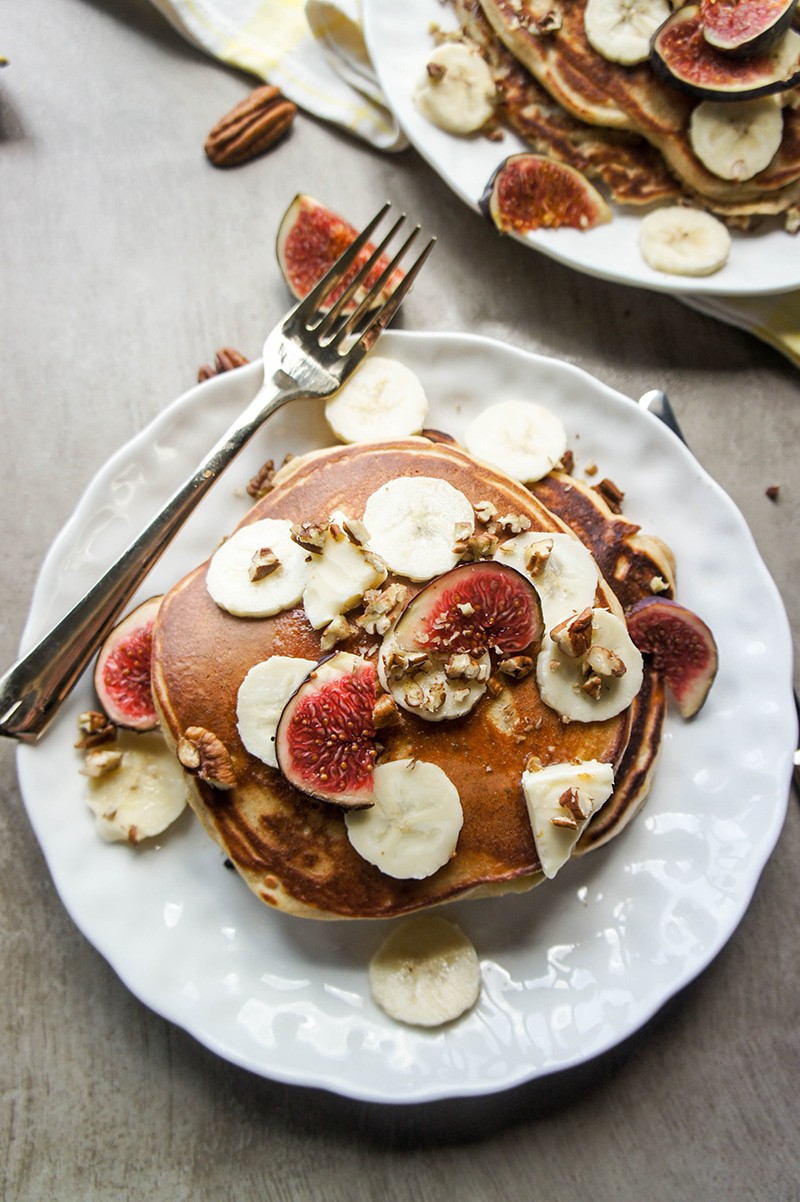 Banana Oatmeal Pancakes Gluten Free