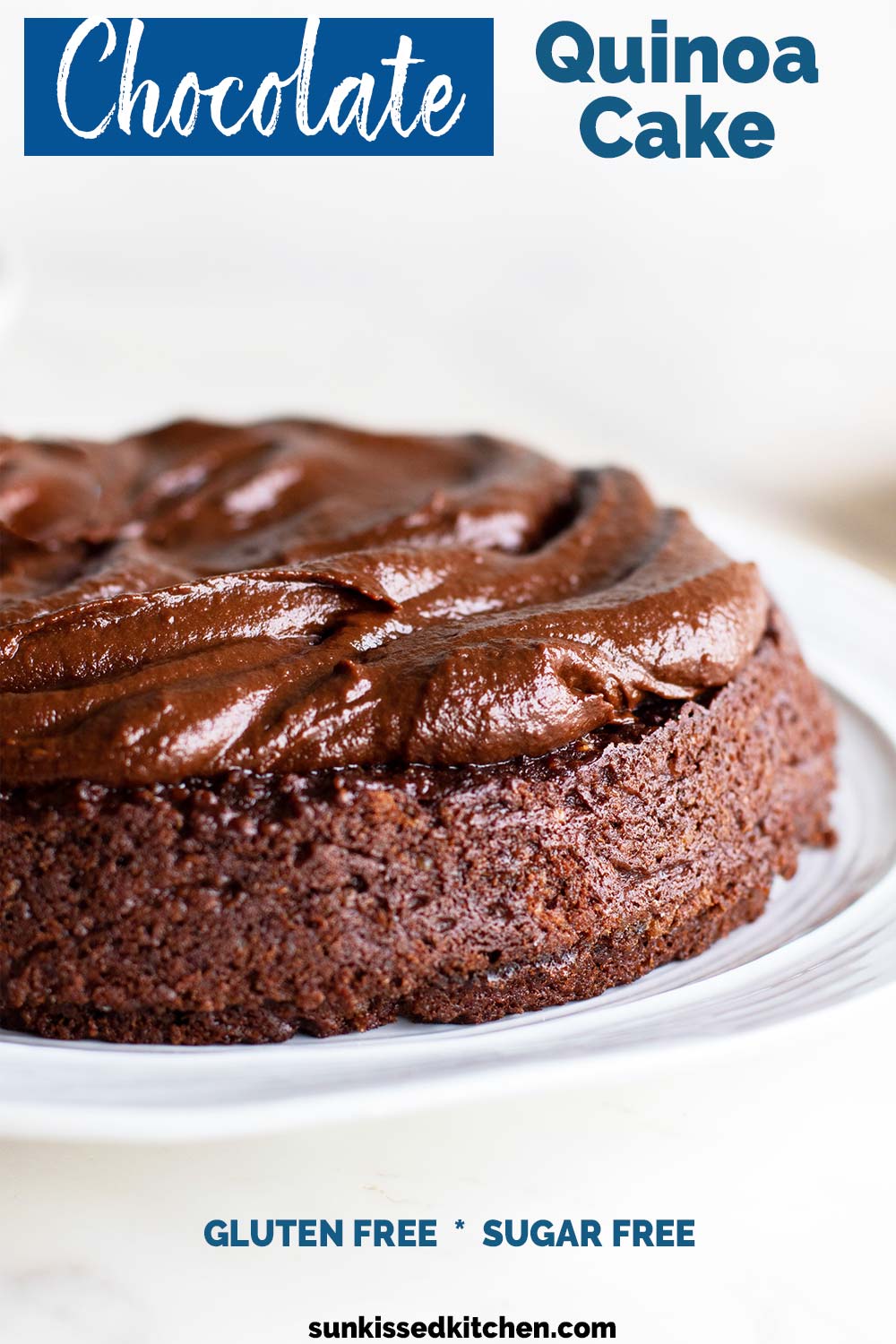Chocolate Quinoa Cake - Sunkissed Kitchen