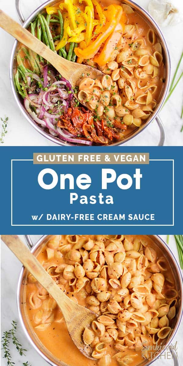 Vegan One Pot Pasta - Sunkissed Kitchen