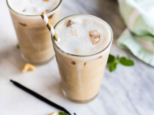 Vegan Vanilla Iced Coffee