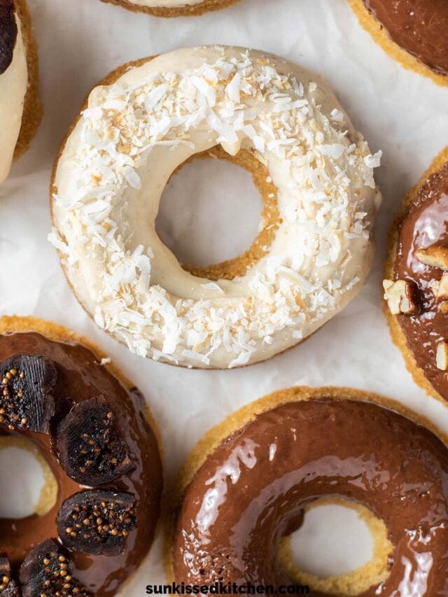 Gluten Free Donuts with Chocolate Glaze - Sunkissed Kitchen