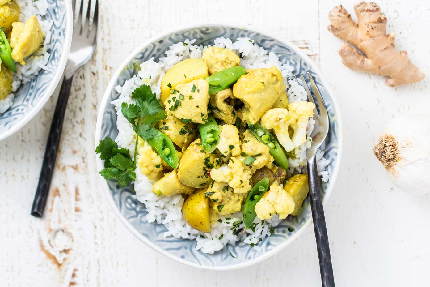 Thai Curry with Chicken - Sunkissed Kitchen