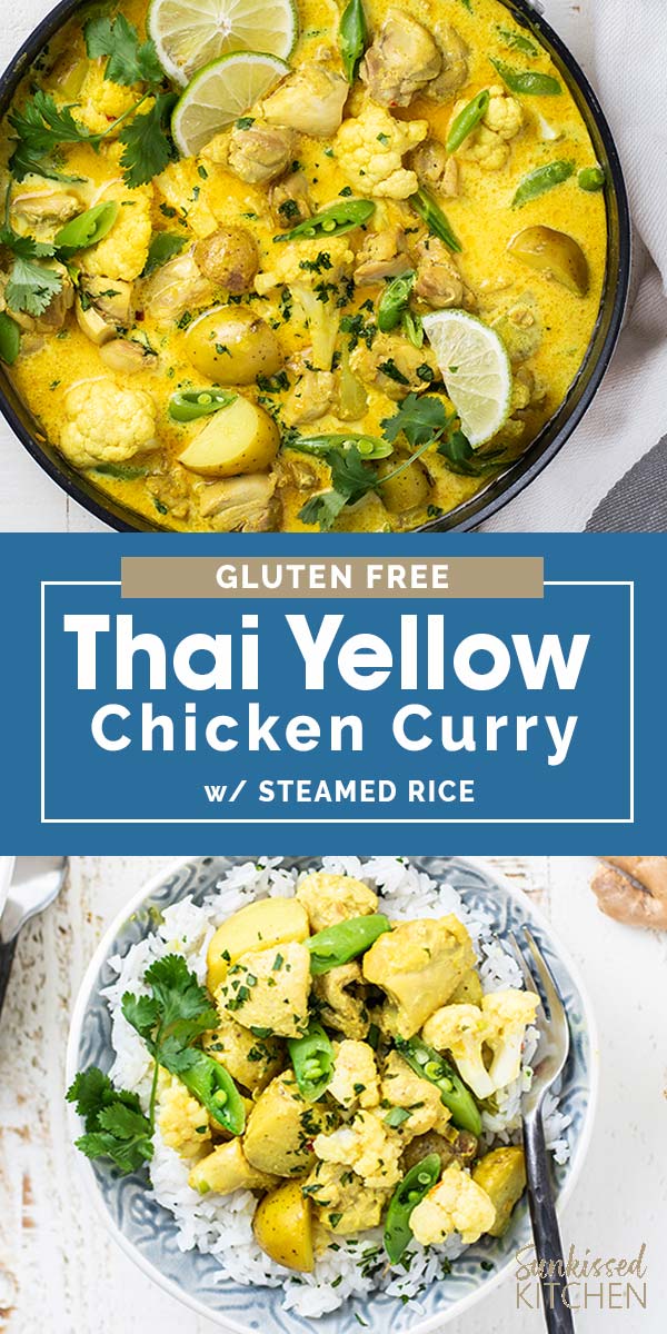 Thai Curry with Chicken - Sunkissed Kitchen