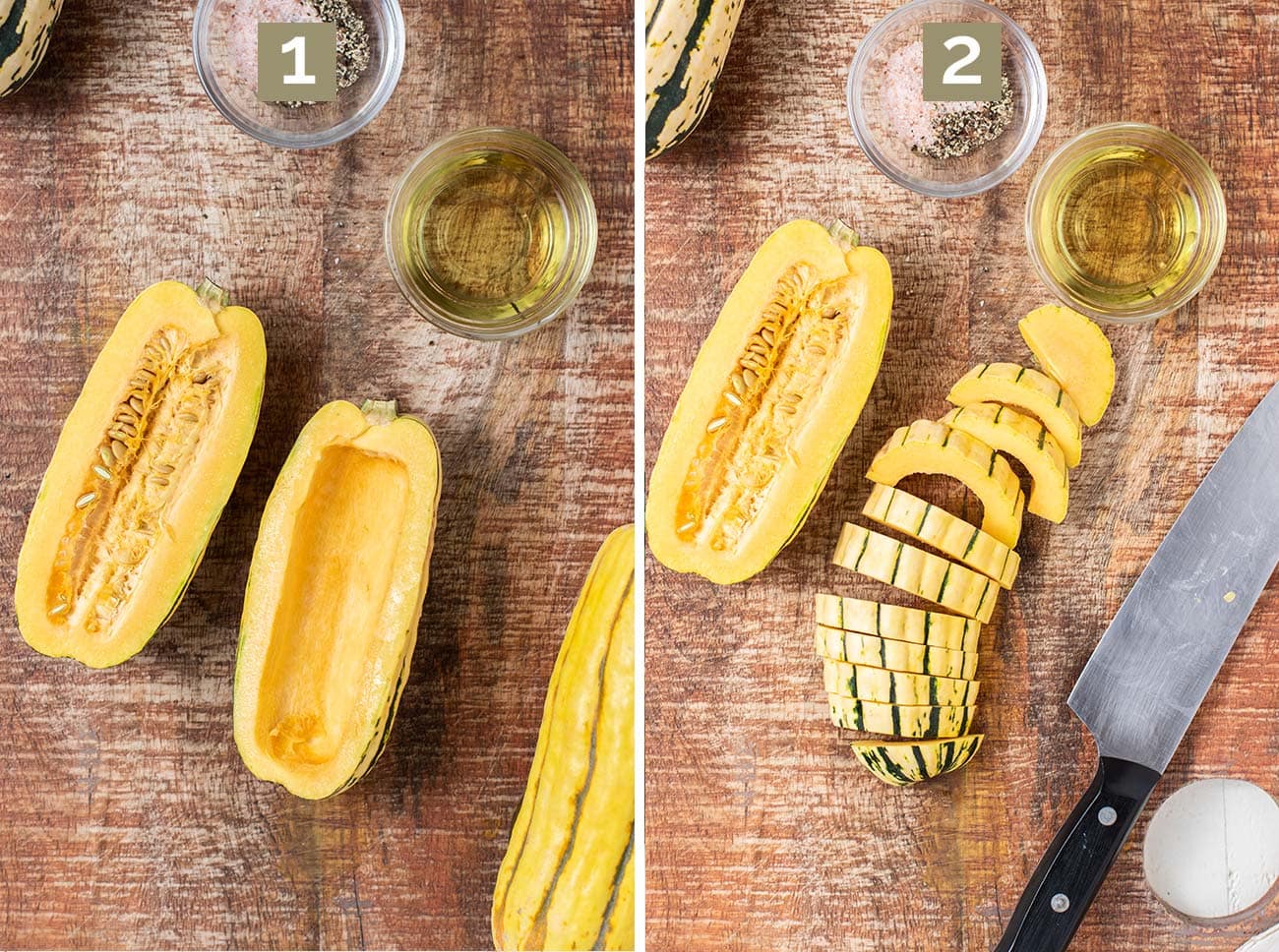 How to Cook Delicata Squash (Baked Delicata Squash)