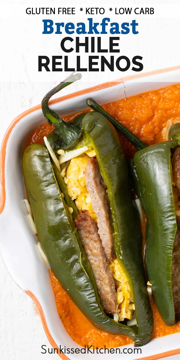 Breakfast Chile Rellenos - Sunkissed Kitchen