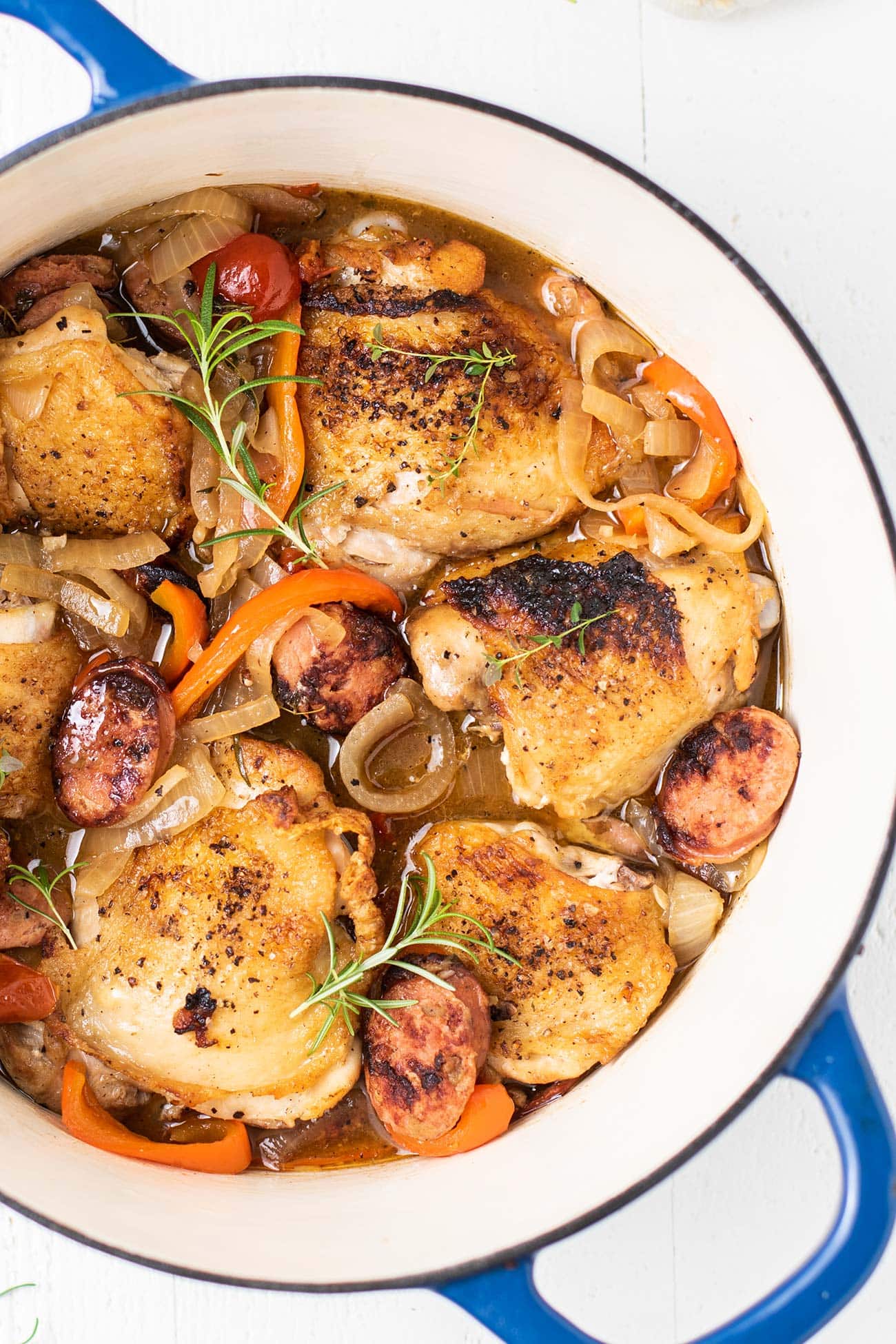 Chicken Scarpariello - Italian Chicken Thighs Recipe