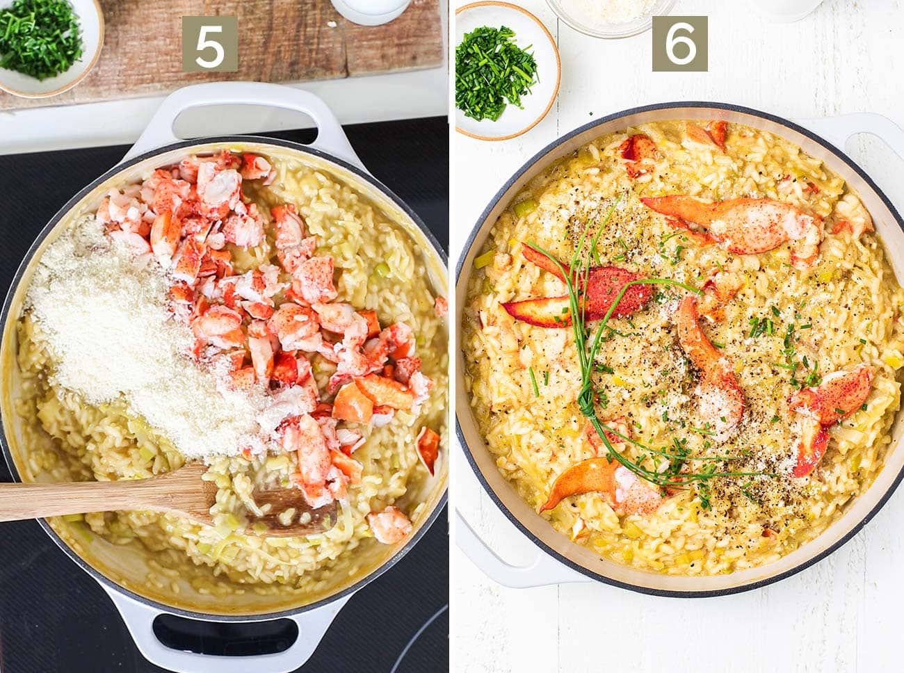 Lobster Risotto - Sunkissed Kitchen