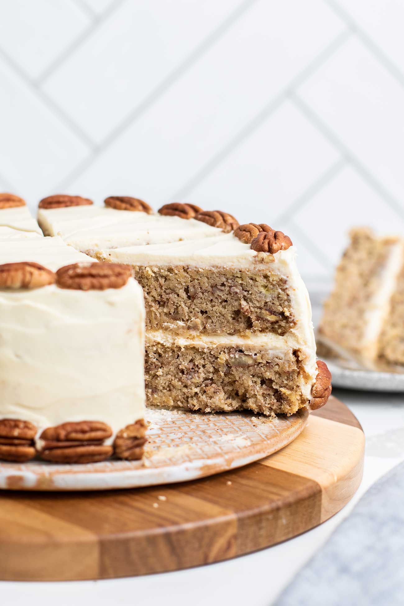 Healthy Hummingbird Cake - Sunkissed Kitchen
