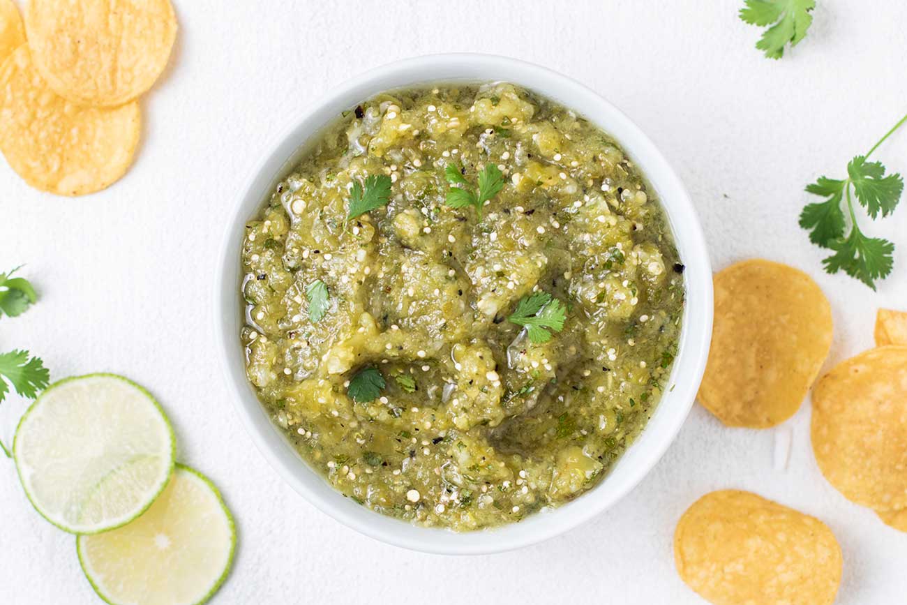 Authentic Salsa Verde (Quick & Easy!) - Sunkissed Kitchen