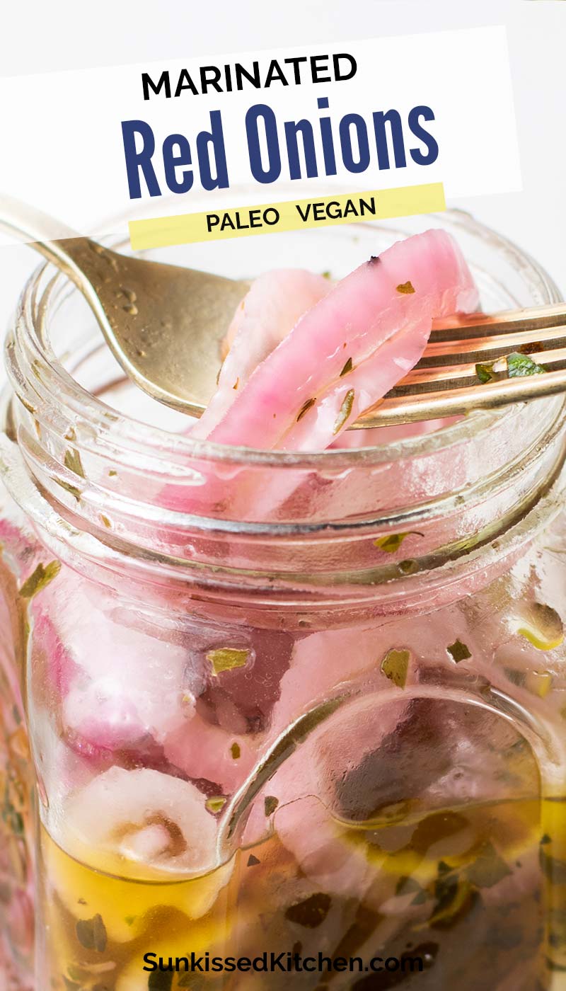 Marinated Red Onions & How to Use Them - Sunkissed Kitchen