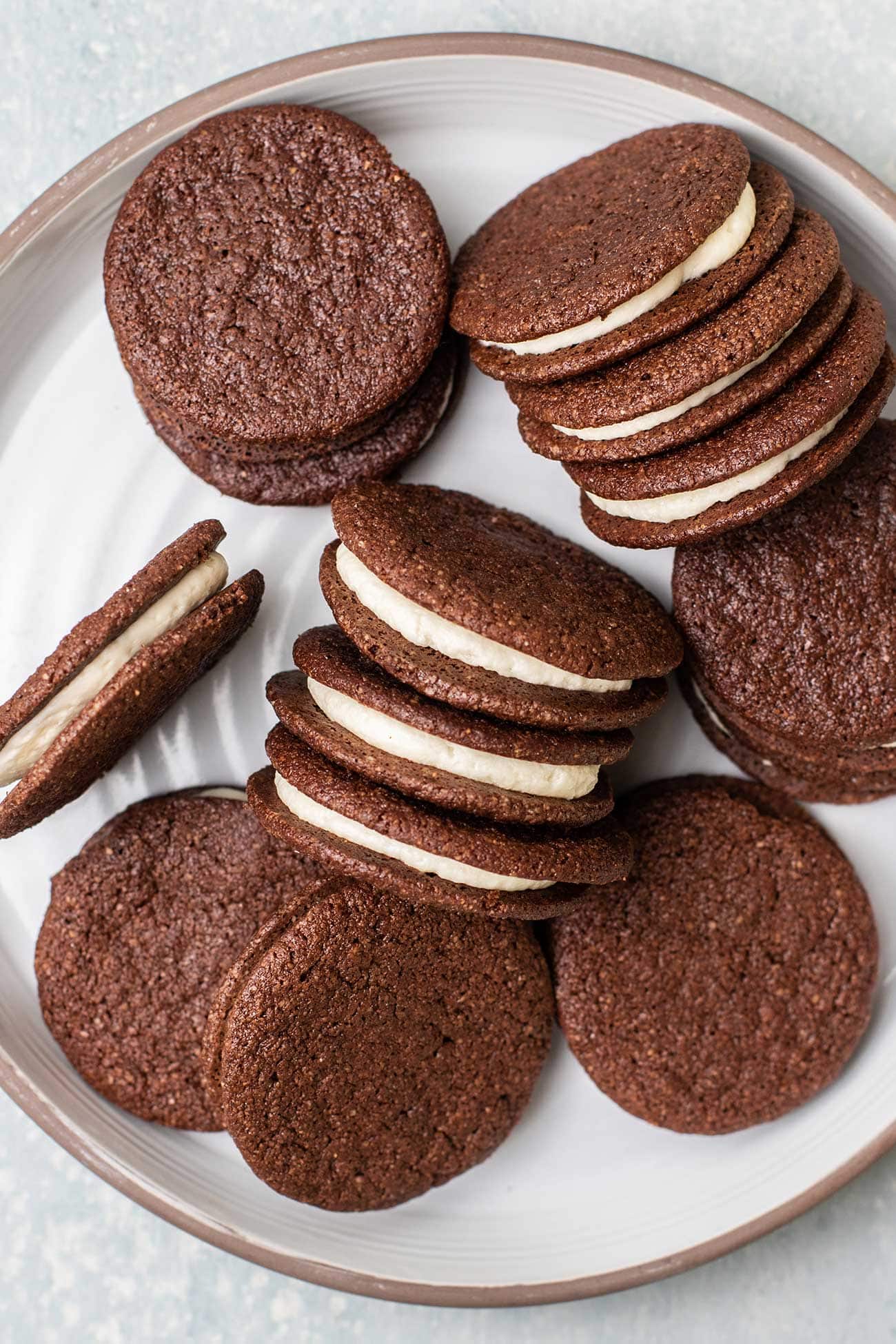 Gluten Free Oreos - A Healthy Oreo Cookie Recipe! - Sunkissed Kitchen