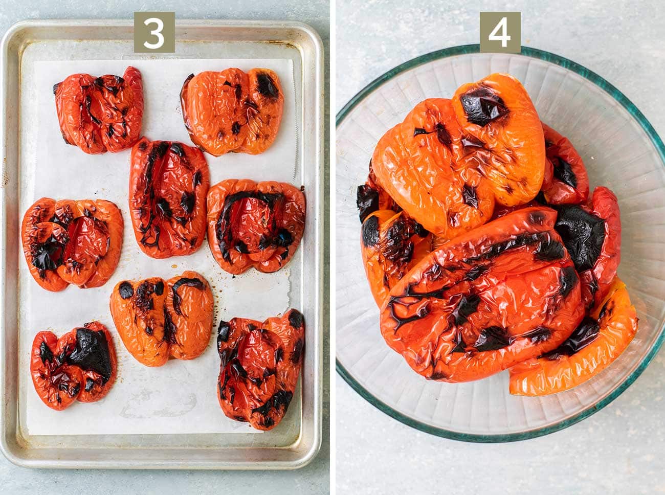 Roasted Red Peppers - How to Make, Use and Store! - Sunkissed Kitchen