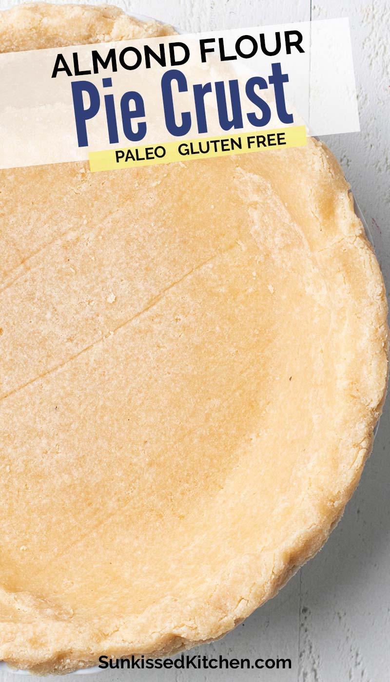 Flakey Almond Flour Pie Crust - Sunkissed Kitchen