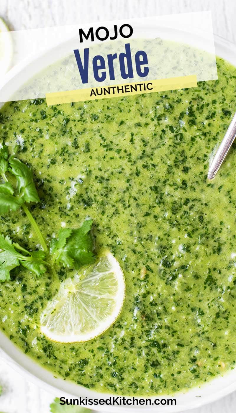 Mojo Verde - Canarian Green Sauce - Sunkissed Kitchen