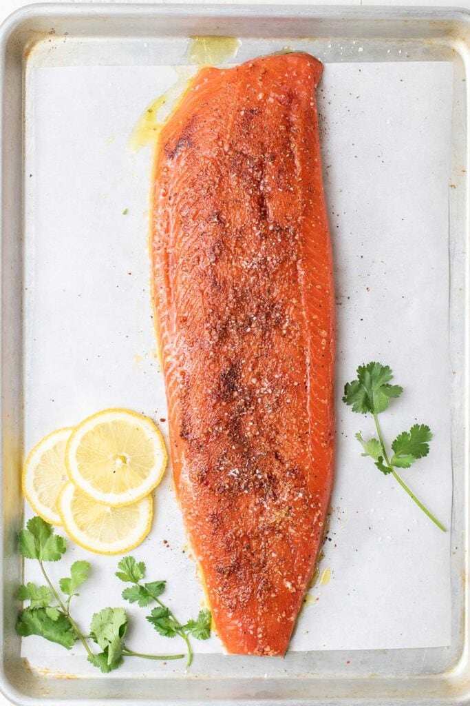 Slow Roasted Salmon - Sunkissed Kitchen