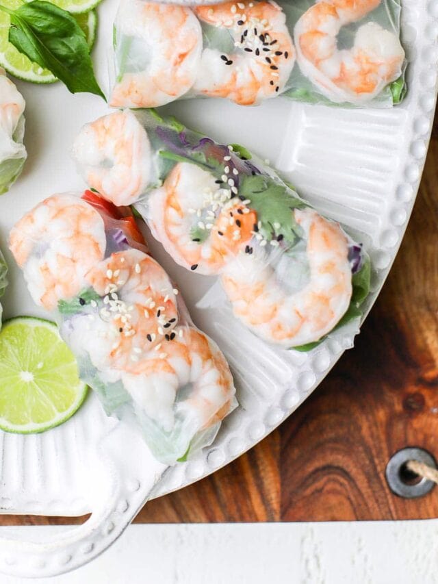 Vietnamese Spring Rolls - Sunkissed Kitchen