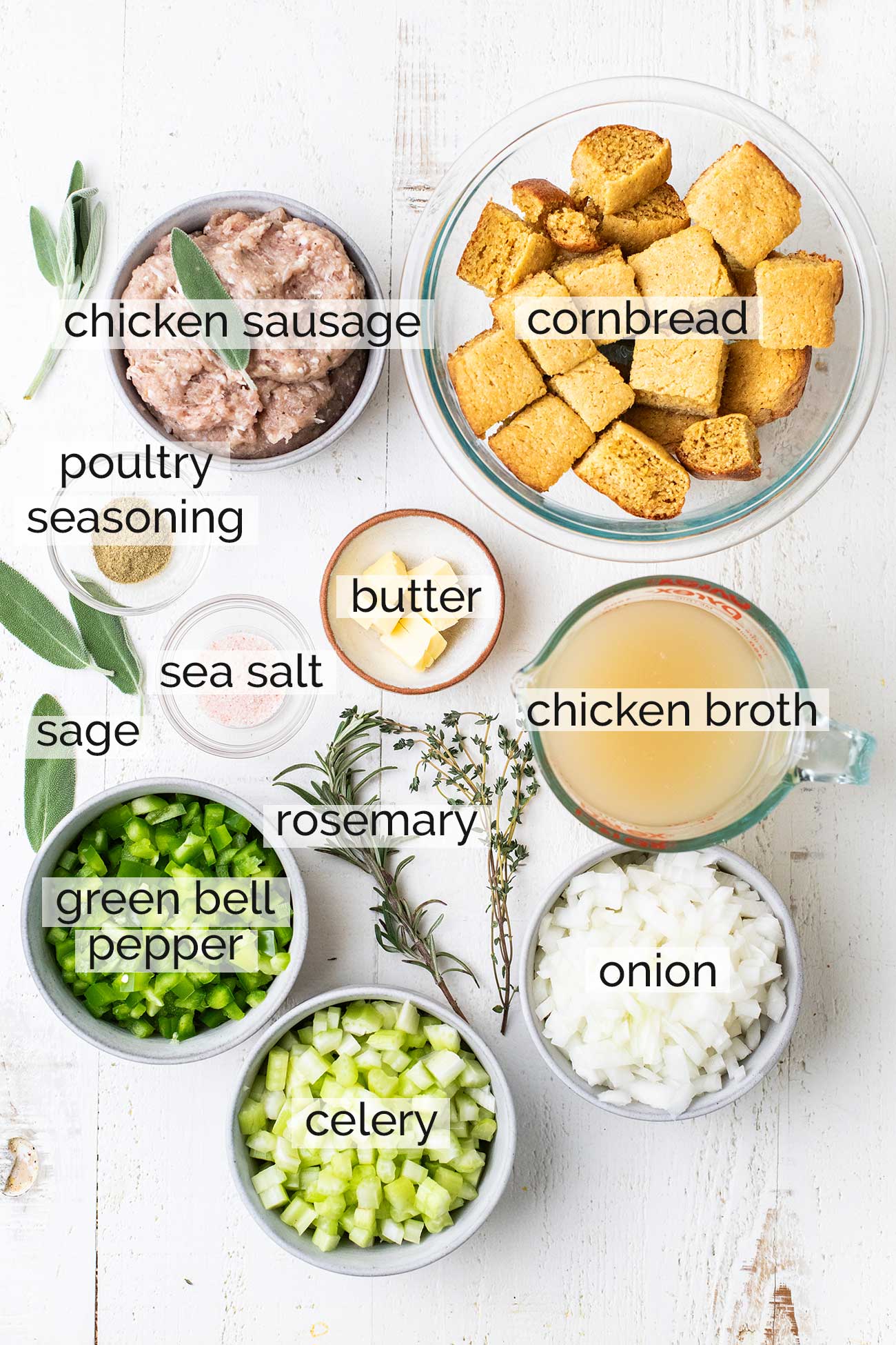 Best Ever Sausage Cornbread Stuffing Recipe - Sunkissed Kitchen