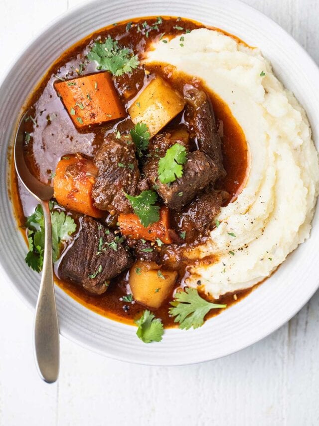 Easy Moroccan Beef Stew - Sunkissed Kitchen