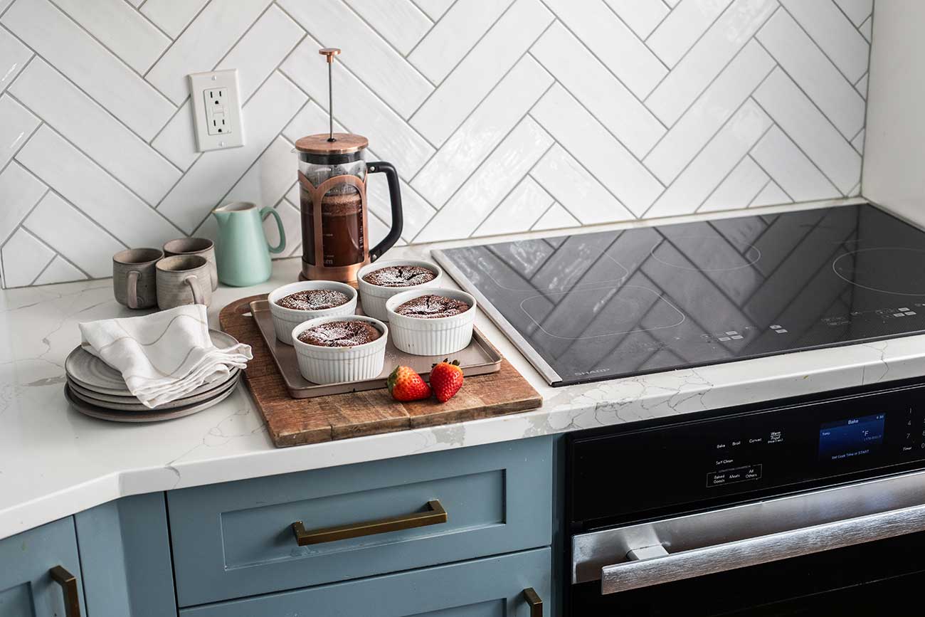 Fallen Chocolate Soufflé Cake Recipe - Sunkissed Kitchen