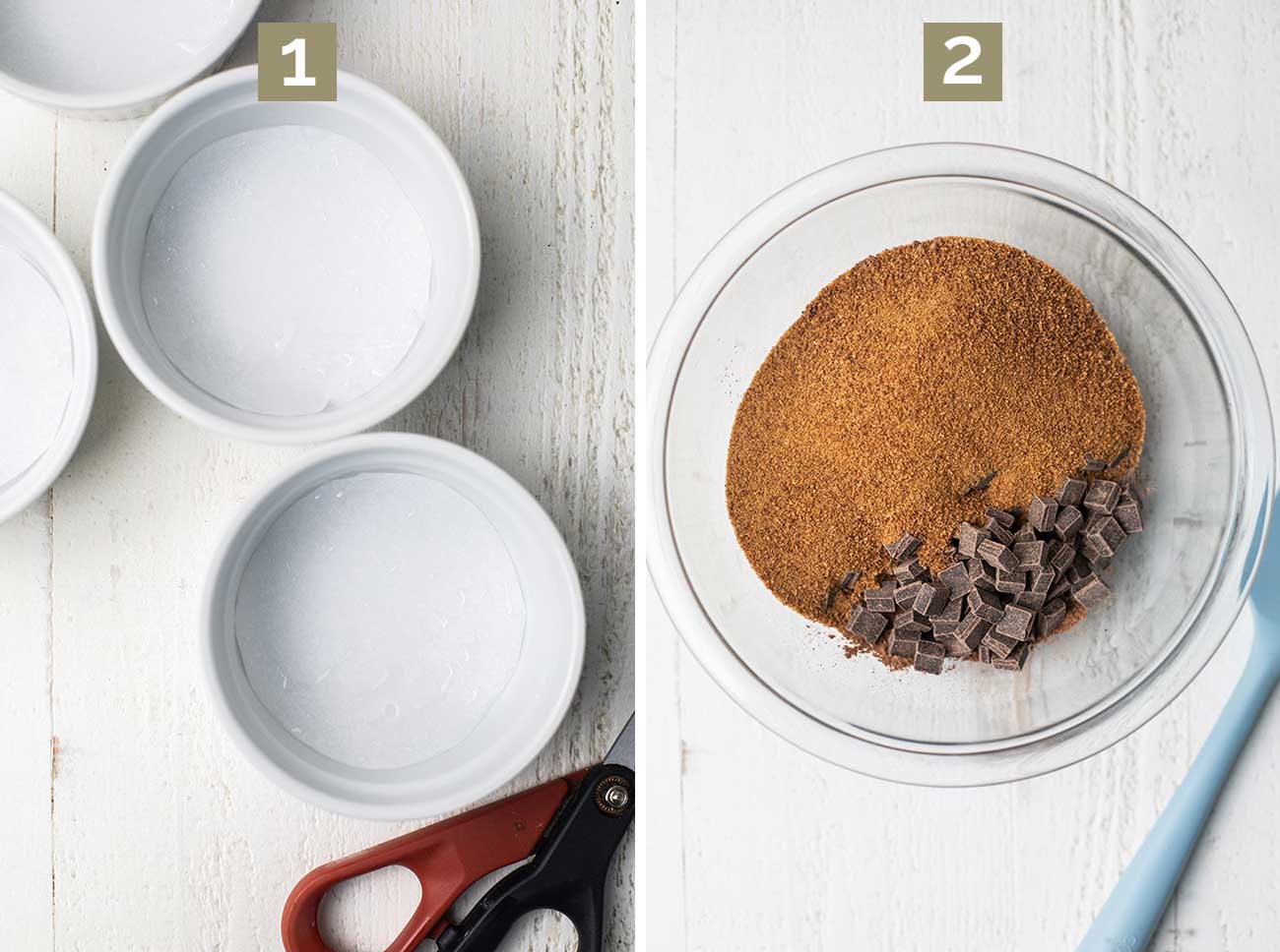 Fallen Chocolate Soufflé Cake Recipe - Sunkissed Kitchen