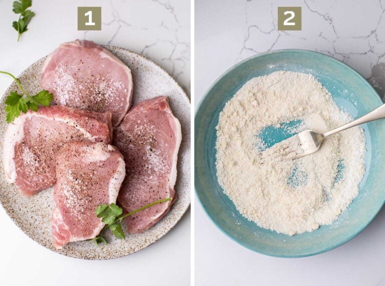 Pork Piccata (Pork Chops with Lemon Butter Caper Sauce) - Sunkissed Kitchen