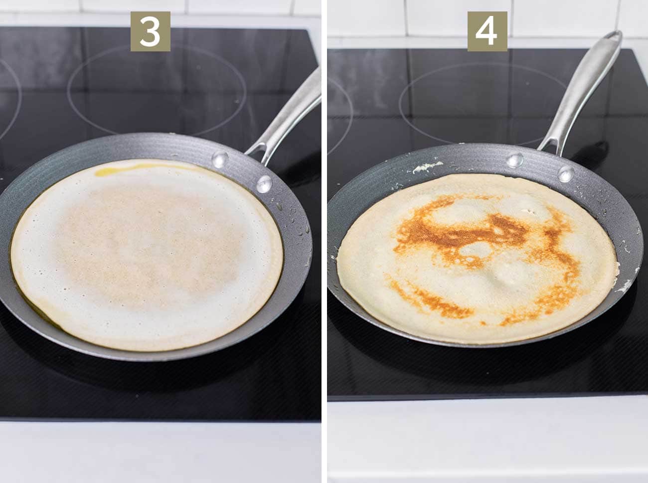 Crêpes Bretonnes (Gluten Free Savory Buckwheat Crepes)