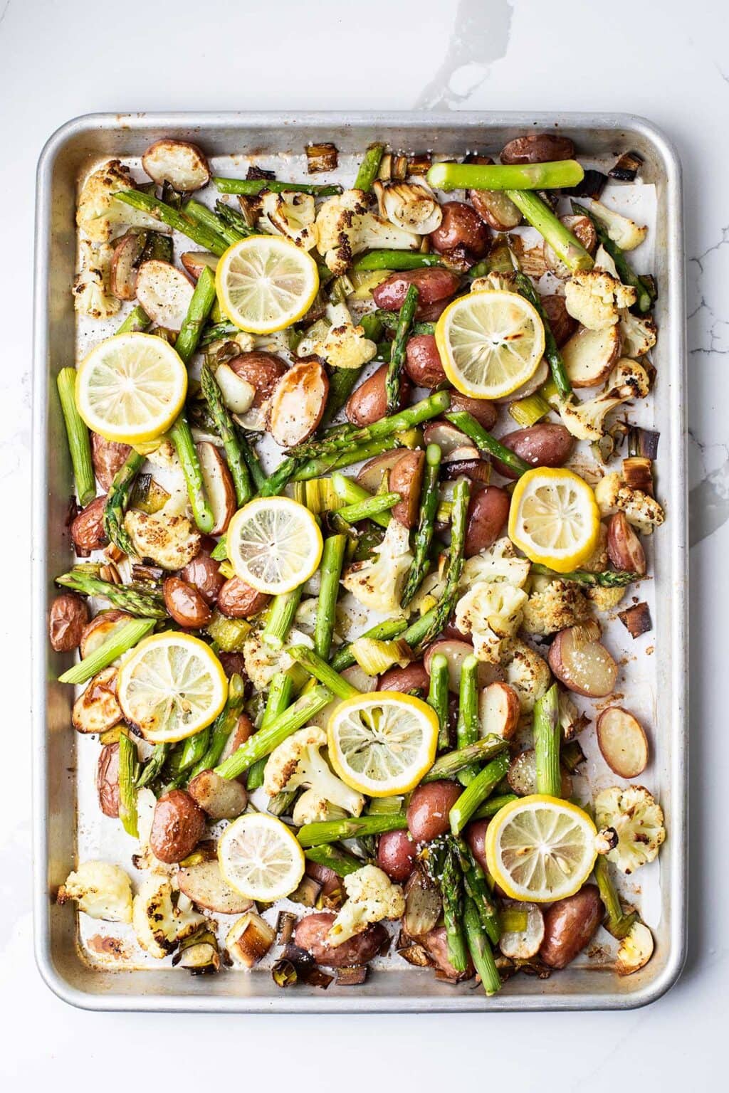 Roasted Vegetables (My Favorite Spring Version!) - Sunkissed Kitchen