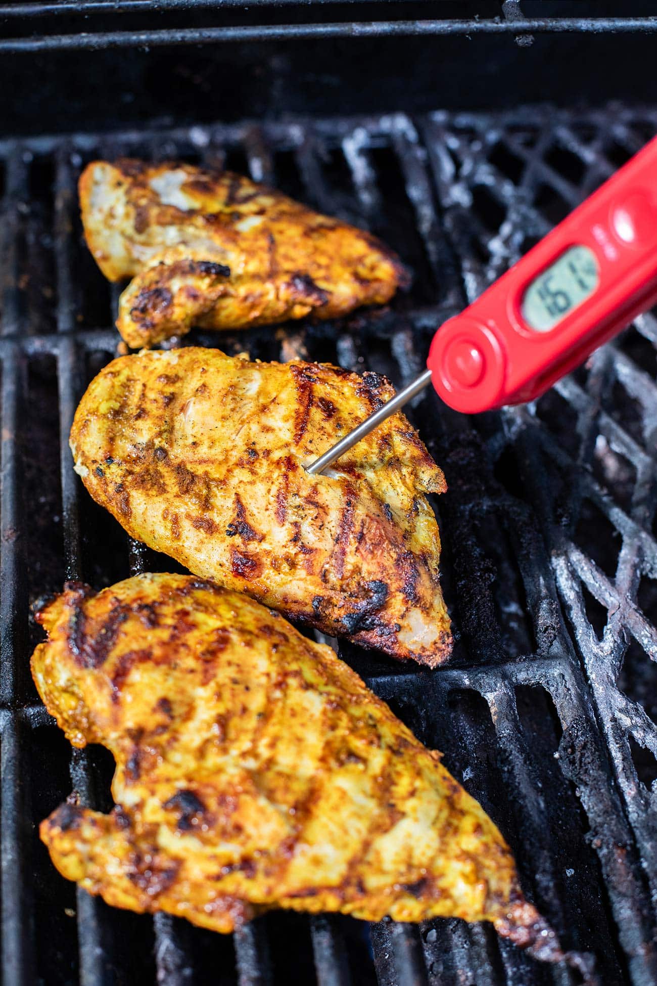 Grilled Chicken Breasts with Moroccan Spice Rub - Sunkissed Kitchen