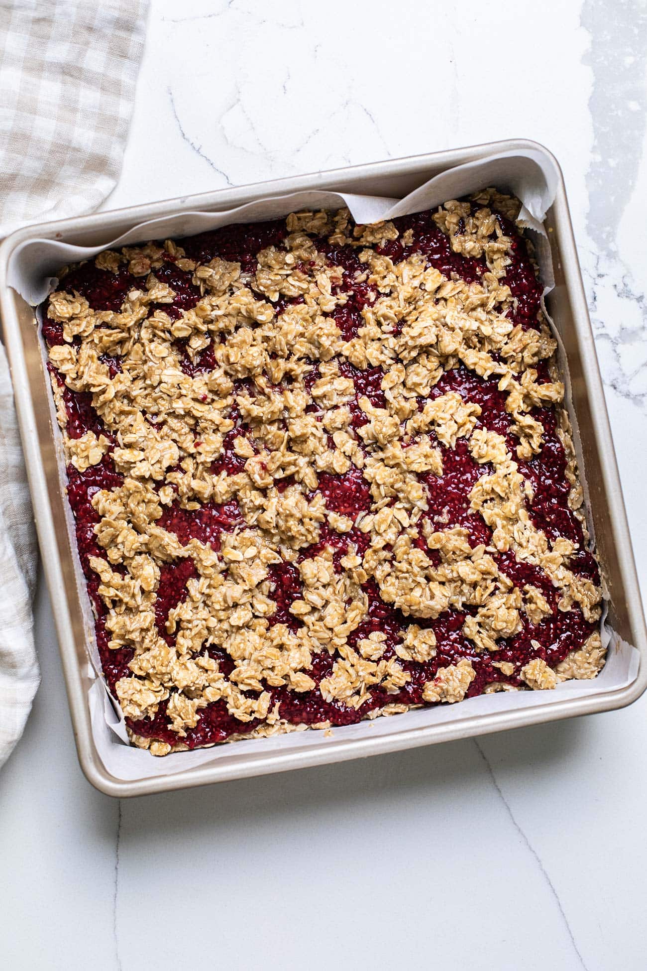 Raspberry Bars with Oatmeal Crumble Topping (Gluten Free) - Sunkissed ...